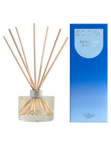 ECOYA Sandalwood & Amber Reed Diffuser 200ml